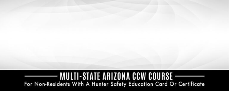 AZ CCW Online | Arizona Concealed Carry Class Online | AZ CCW Class