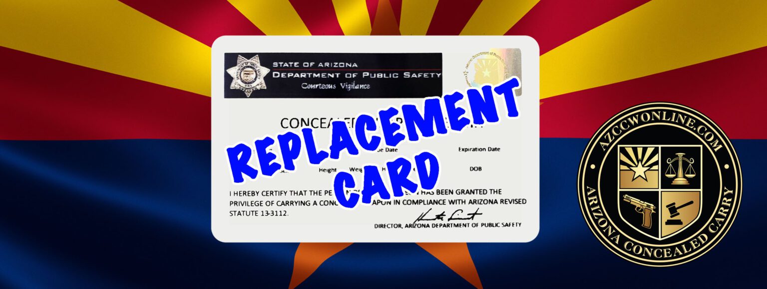 CCW Replacement Card | AZ CCW Online